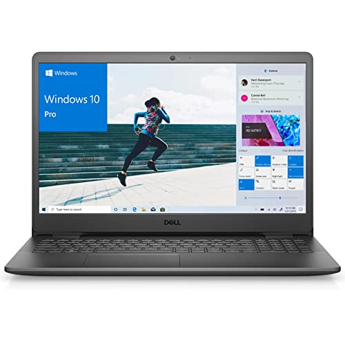 Dell Inspiron 15 15.6" Anti-Glare Windows 10 Pro Business Laptop Computer, AMD Athlon Silver 3050U Up to 3.2GHz, 4GB DDR4 RAM, 128GB PCIe SSD, 802.11ac WiFi, Bluetooth 4.1, Webcam, HDMI, Gray