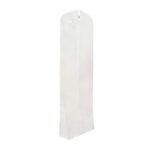 l-pack wedding dress garment bag extra long white clothes cover for storage or travel