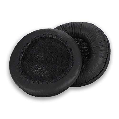 01 Ear Pads Cotton Cushion Durable Earphone Ear Pads, Ear Pads Cushion, Black for Home 55mm Headphones