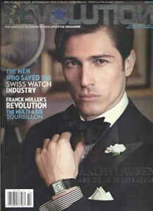 revolution magazine, ralph lauren art deco winter, 2011 vol. 21 issue, 14