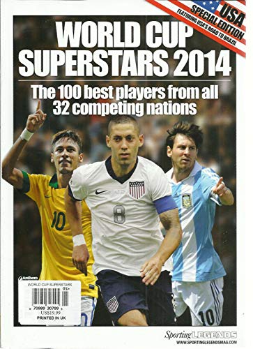 WORLD CUP SUPERSTARS 2014 MAGAZINE, SPECIAL EDITION, 2014