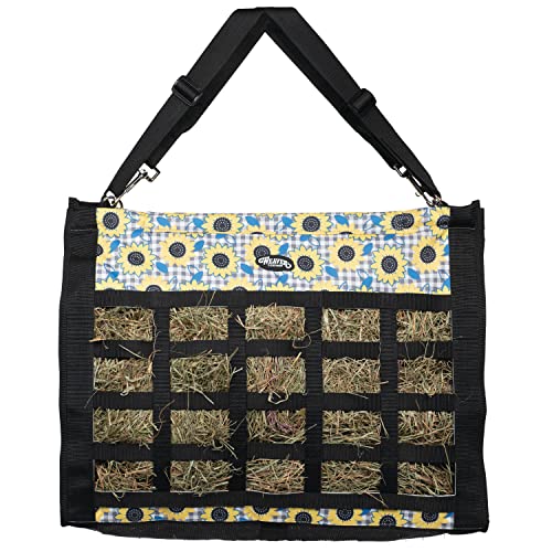 Weaver Leather Hay Bag, Sunflower, 21" W x 22.5" H x 7.5" D