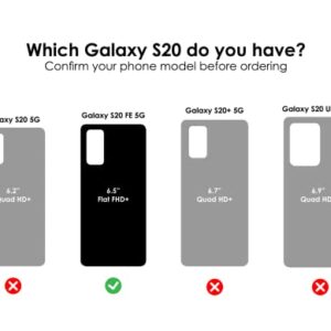 OtterBox PREFIX SERIES Case for Samsung Galaxy S20 FE 5G (FE ONLY - Not Compatible with Other Galaxy S20 Models) - CLEAR