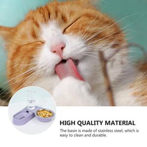 balacoo Rabbit Water Bottle Pet Water Dispenser Cat Feeder Dog Food Container Pet Feeder Water Dispenser Dog Cat Food Dispenser Bowls Collapsible Water Bottle