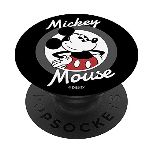 Disney Mickey And Friends Mickey Mouse Simple Portrait PopSockets Grip and Stand for Phones and Tablets