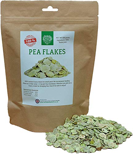 Small Pet Select- Pea Flakes, 8oz,green