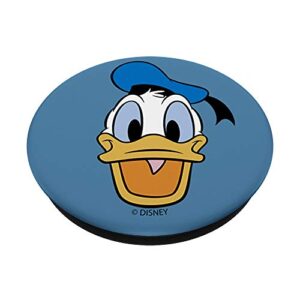 Disney Mickey And Friends Donald Duck Big Face PopSockets Grip and Stand for Phones and Tablets