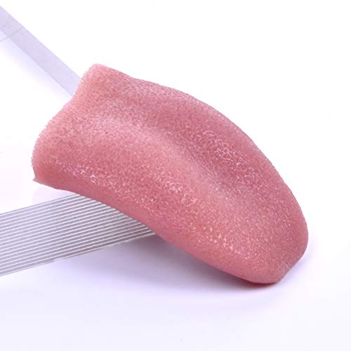 Halloween Horrible Tongue, Fake Tongue Magic Tricks, Close up Street Party Comedy Jokes Props (2 Pcs)