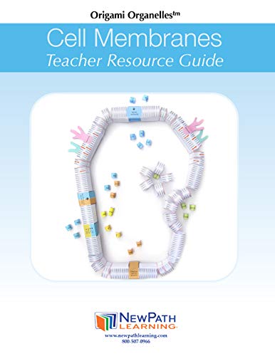 NewPath Learning Cell Membranes 3-D Model Making Kit, Set/5 Full-Color, Paper Model Templates & Teacher Guide (24-7711)