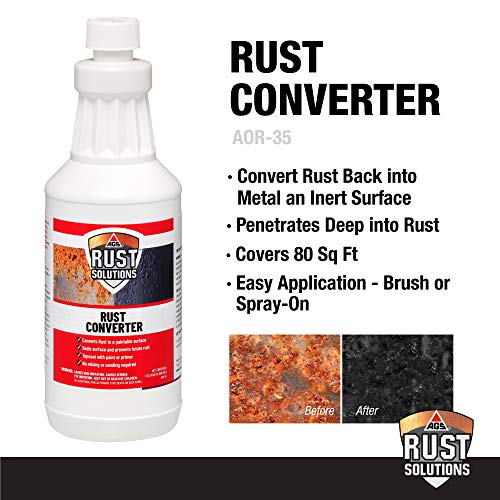 AGS Rust Solutions Rust Converter and Reformer, 1 Quart