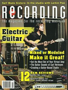 recording magazine, the magazine for the recording musician july, 2020 no. 10