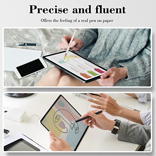 Stylus for iPad Pencil, MEKO Universal Disc Stylus Pens for All Touch Screen Devices Including Smart Phones, Computers, Tablets (2-Packs Stylus Pen with Acessories)