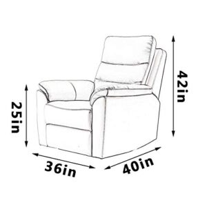 Swanna Plastic Recliner Furniture Cover – Clear Moving Bag for Couch, Heavy Duty Waterproof Cover Pets | Cat Scratching Protector,Plastic Chair Cover 42" BH x 25" AH x 36”W x 40”D (Armchair-1 Pack)