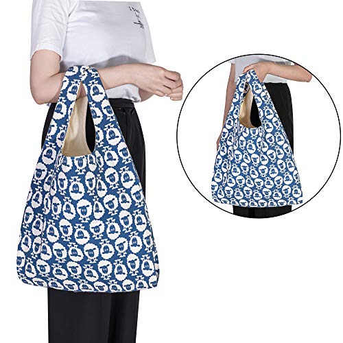 YARWO Knitting Yarn Bag, Tote Bag for Knitting Needles, Yarns and Unfinshed Project, Sheep (Bag Only, Patented Design)