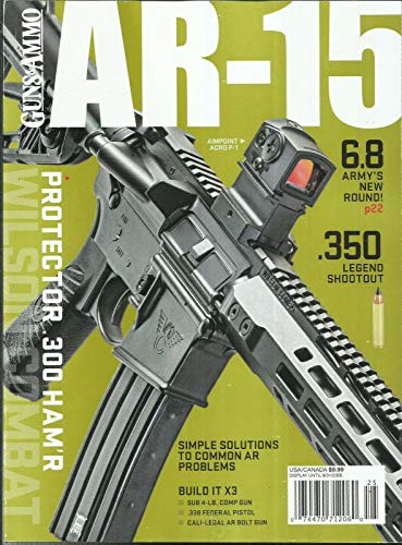 GUNS & AMMO, AR-15 MAGAZINE, PROTECTOR.300HAM'R * ISSUE, 2020 * ISSUE NO. 1