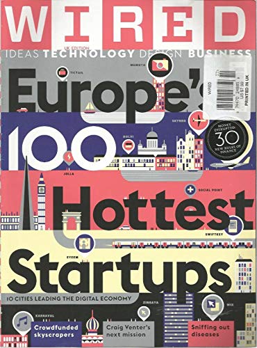 WIRED MAGAZINE, EUROPE'S 100 HOTTEST STARTUPS, 2013 ~