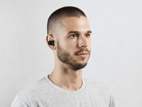 MASTER & DYNAMIC MW07 True Wireless Earphones - Bluetooth Enabled Noise Isolating Earbuds - Lightweight Quality Earbuds for Music, Piano Black (MW07PB) (Renewed)