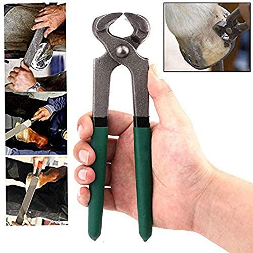 CARLAMPCR Hoof Trimmers Goat Hoof Trimming Shears Nail Clippers, Horse Farrier Tool, Multi-Purpose Hoof Trimmers for Goats Sheep Pigs Cattle Horses, with Rubber Grip, Durable and Convenient