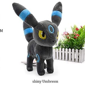 Umbreon Eevee Evolution Standing Shiny Animal Stuffed Plush Quality Cartoon Toy