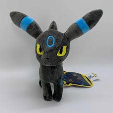 Umbreon Eevee Evolution Standing Shiny Animal Stuffed Plush Quality Cartoon Toy