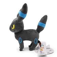 Umbreon Eevee Evolution Standing Shiny Animal Stuffed Plush Quality Cartoon Toy