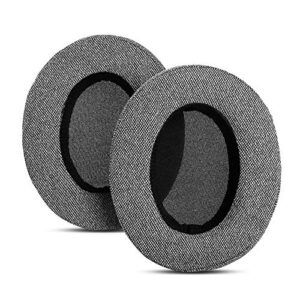 yunyiyi replacement upgrade earpad cups cushions compatible with monoprice sonicsolace active multimedia studio headphones memory foam (gray)