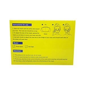 ADVANTAGE 2000 Pcs Premium Quality Kid's 3-Ply Bulk Blue Disposable Face Masks