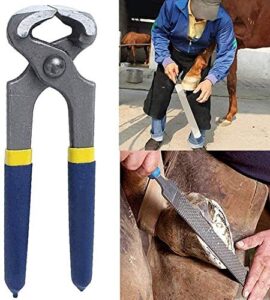 hoof trimmers goat hoof trimming shears nail clippers, horse farrier tool, multi-purpose hoof trimmers，horse equine metal shears farriers hoof nipper cutter professional horses hoof trimming tools