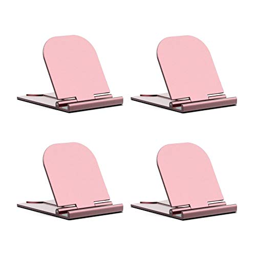 imeilee Cell Phone Stand 4 Pack Phone Holder Adjustable Foldable Tablet Stand Compatible with iPhone 11/11 Pro/11 Pro Max/Xs MAX/XR/XS/X Galaxy S10/S9/S9 Plus/Note 9 Google Pixel and More