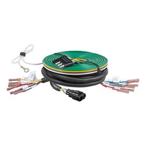 curt 58979 universal towed-vehicle rv wiring harness for dinghy towing