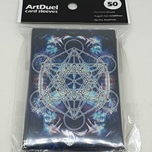 Yugioh Card Sleeves - Black Magical Circle - 50ct