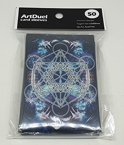 Yugioh Card Sleeves - Black Magical Circle - 50ct