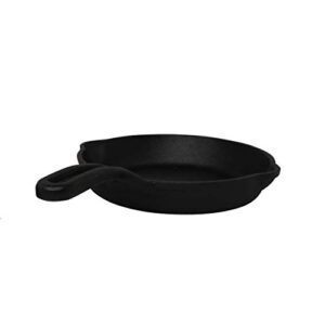 Mirro MIR-19050 Mini Ready to Use Pre-Seasoned Round Cast Iron Skillet, 6 Inch, Black