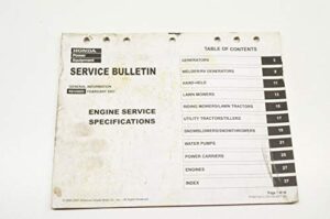 oem honda service bulletin