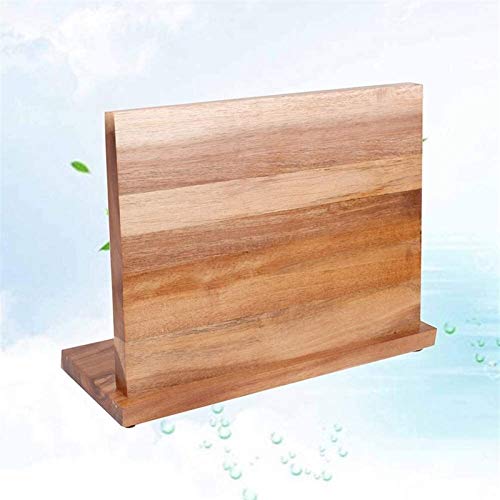 XJXJ Durable Space Saving Practical Wood Magnetic Knife Holder Knife Stand Storage Organizer For Kitchen Home Resturant kitchen knives block set