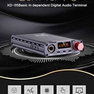 XDUOO XD-05 Basic ES9018K2M PCM384KHz DSD256 XMOS XU208 HiFi Protable Headphone Amplifier