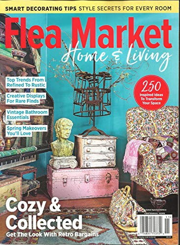 FLEA MARKET HOME & LIVING MAGAZINE, COZY & COLLECTED SPECIAL ISSUE, 2020