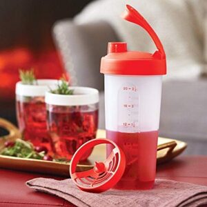 Quick Shake Container Red