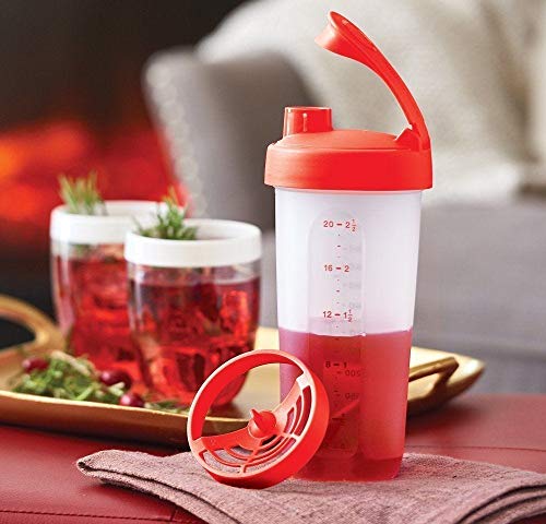 Quick Shake Container Red