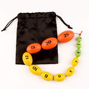 wooden prader orchidometer, prader balls, endocrine rosary for measuring testis scale in clinic/hospital, best gift for endocrinologist and pediatrician