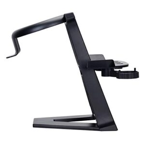 VR Headset Stand, Oculus Quest2/1 Storage Stand, VR Headset Stand for Oculus Rift S/HTC Vive/Valve Index, Virtual Reality Headset and Controller Stand, Black is Suitable for All VR headsets