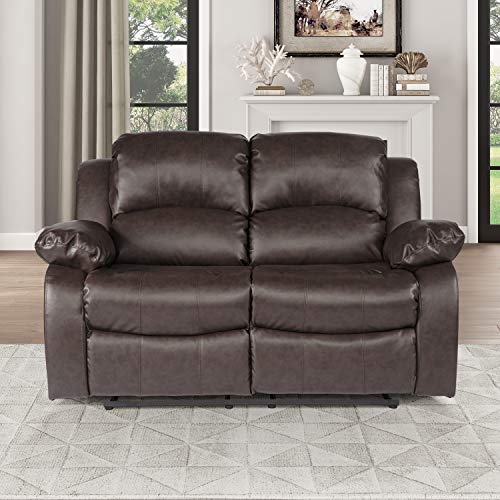 Lexicon Baluze Double Reclining Loveseat, Brown