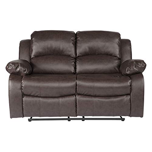 Lexicon Baluze Double Reclining Loveseat, Brown