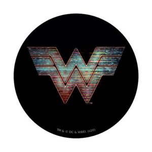 Wonder Woman 1984 Static Logo PopSockets Swappable PopGrip