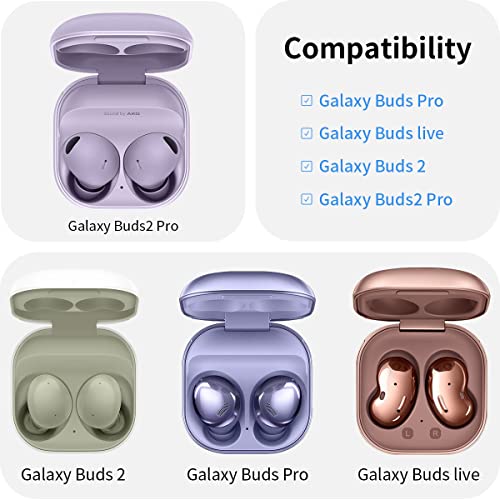 Cute Cover for Galaxy Buds Live Case(2020)/Galaxy Buds Pro Case(2021)/Galaxy Buds 2 Case(2021), 3D Cartoon Funny Design Silicone Protective Cover for Samsung Buds Pro&Buds 2&Buds Live Charging Case