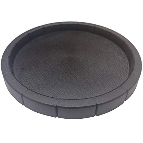 Fuongee Reptile Feeding Dish Bowl Food and Water Bowl Tortoise Dish Reptile Tank Decor, Dia 6.7 Inches, Round