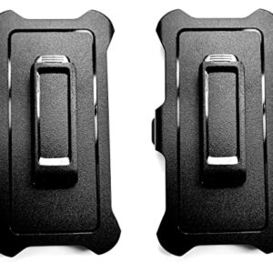 Replacement Belt Clip Holster for OtterBox Defender Series Case Apple iPhone 12, iPhone 12Pro - 6.1" (2Pack)