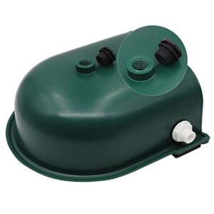 nomal Automatic Water Bowl, Plastic Water Dispenser with Float Valve and Drain Plug for Dog Cattle Sheep Pigs Horse