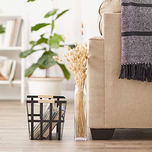 DII Urban Metal Basket Contemporary Storage Container, Black, Basket Set, 3 Piece