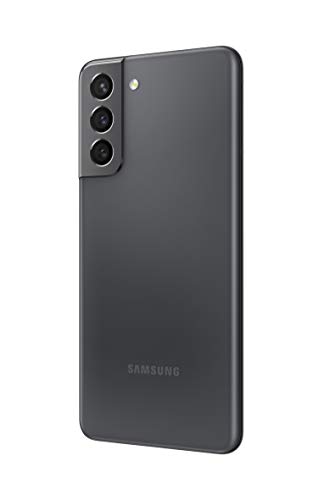 Samsung Electronics Galaxy S21 5G | Factory Unlocked Android Cell Phone | US Version Smartphone | Pro-Grade Camera, 8K Video, 64MP High Res | 128GB, Phantom Gray (SM-G991UZAAXAA)